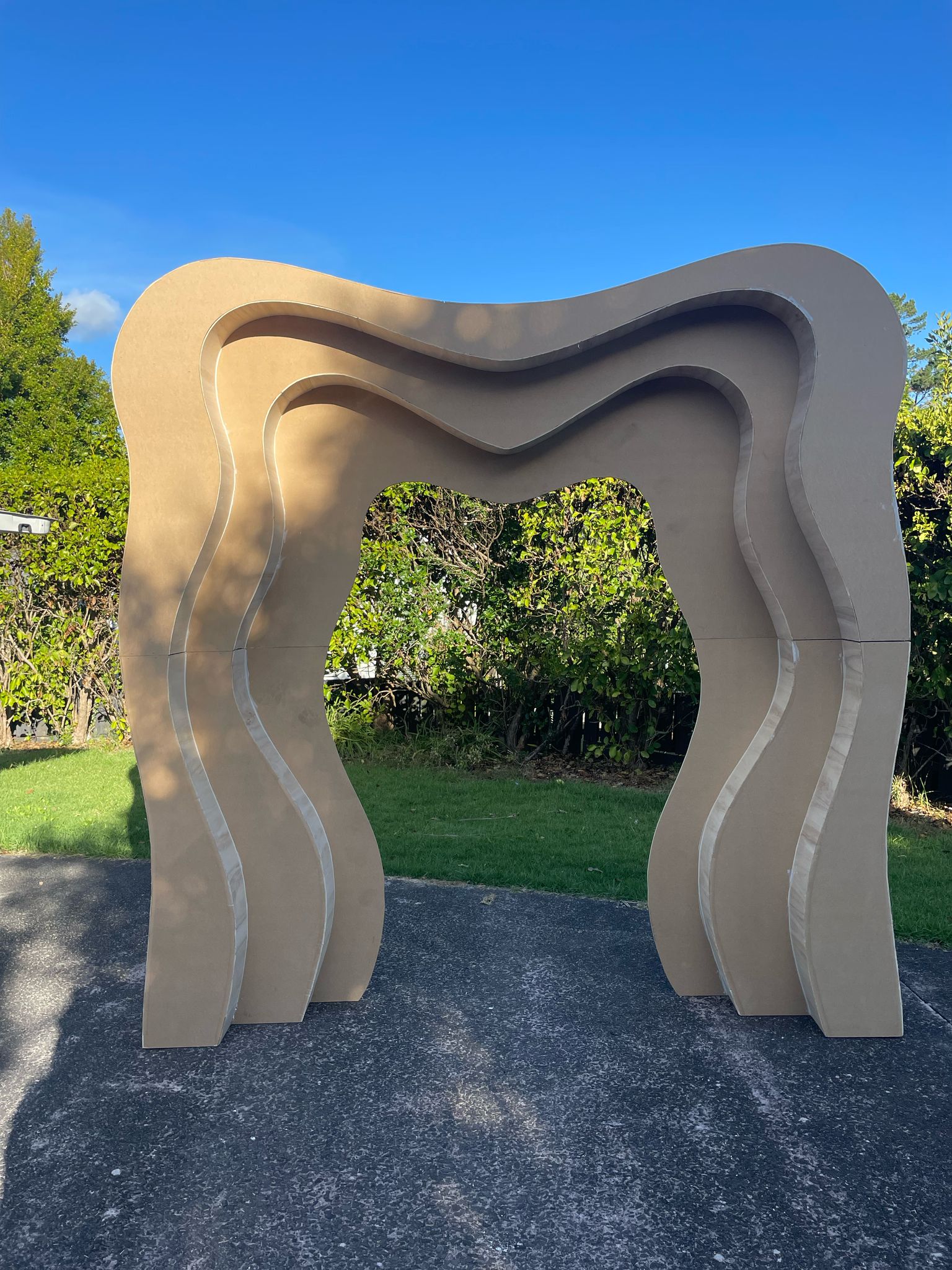 3D Wave Arch – My Store